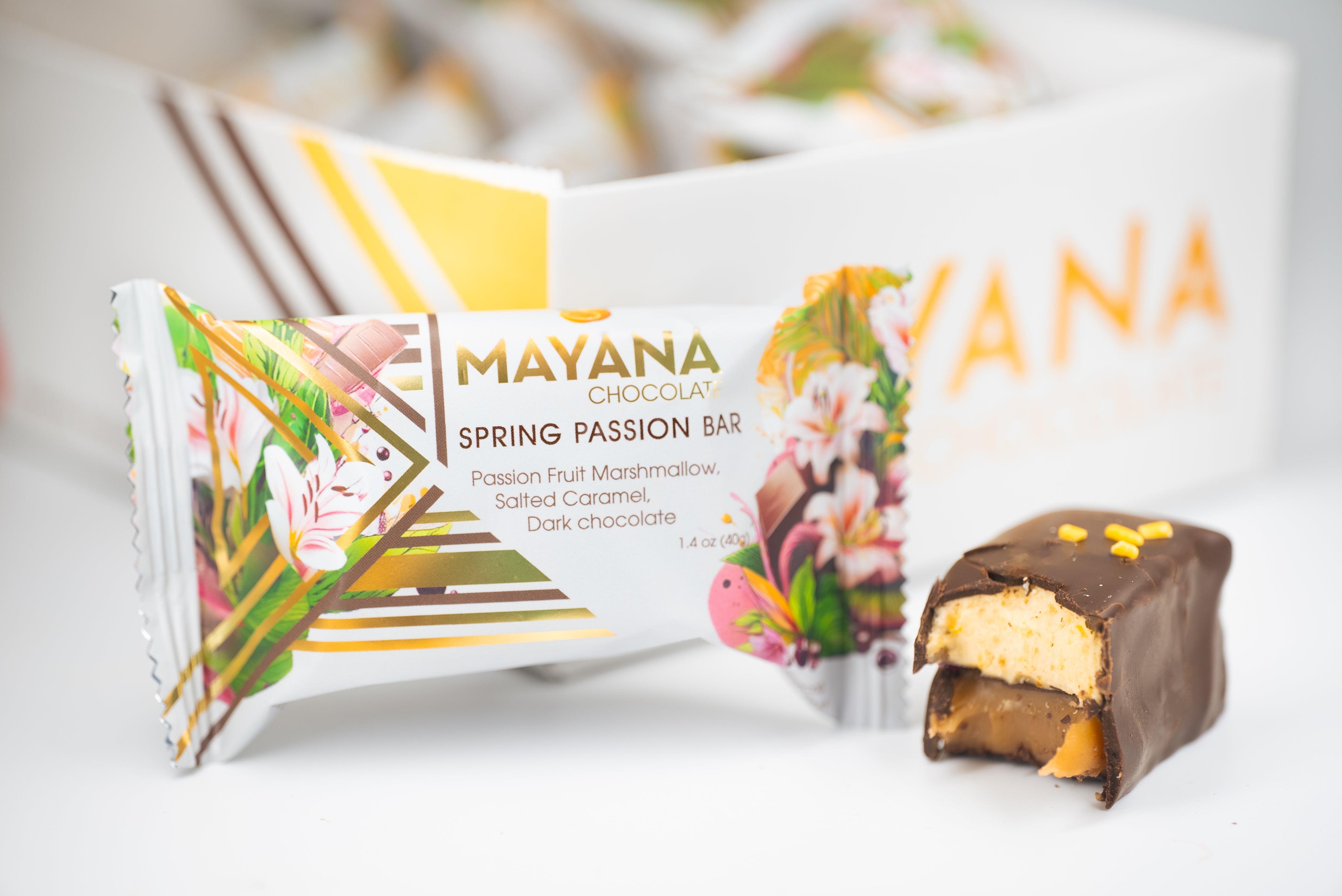 Spring Passion Bar // 10 Count – Mayana Chocolate